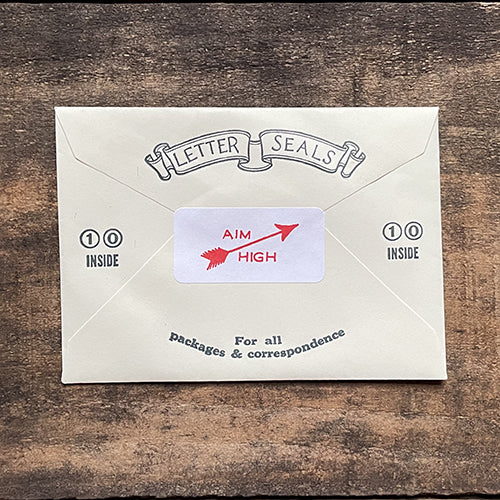 Aim High Letter Seals – The Good Supply