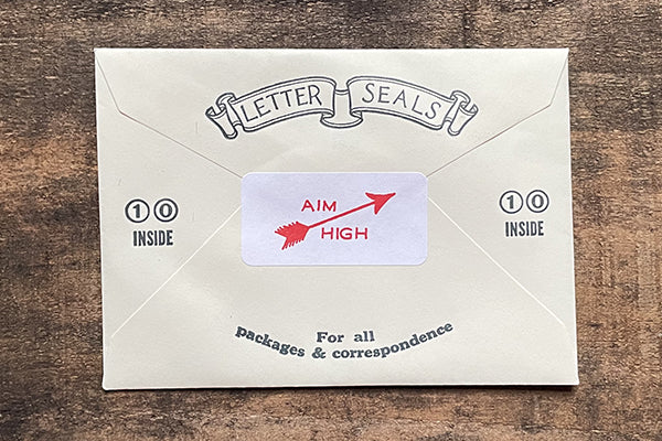 Aim High Letter Seals – The Good Supply