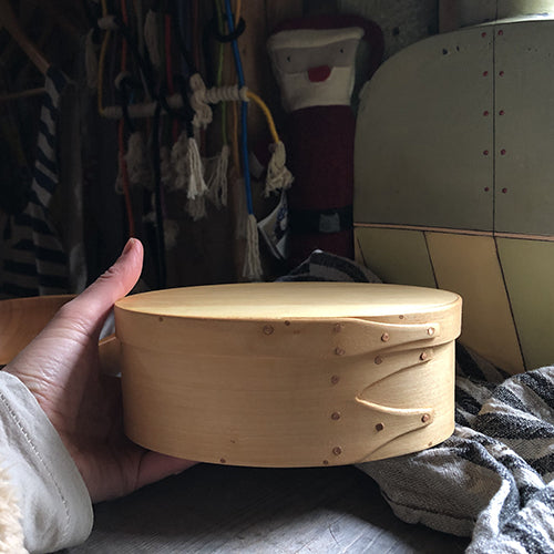 5" x 7.5" Shaker Style Oval Box – The Good Supply